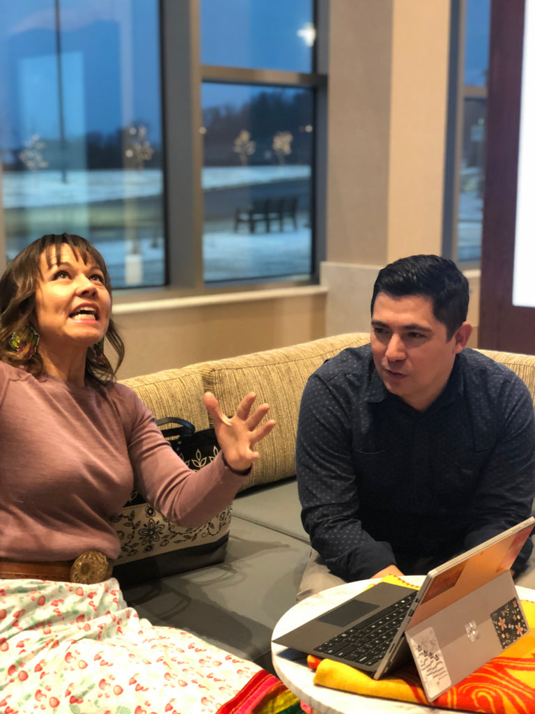 Heart Berry | Contemporary Native Design | Wool Blankets