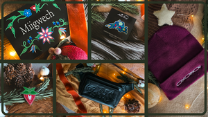 Heart Berry | Contemporary Native Design | Wool Blankets